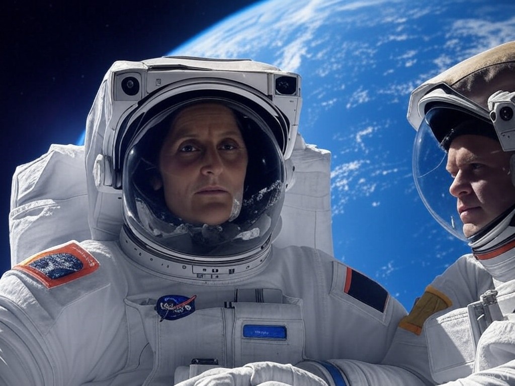 NASA Astronauts Suni Williams and Butch Wilmore to Conduct Spacewalk